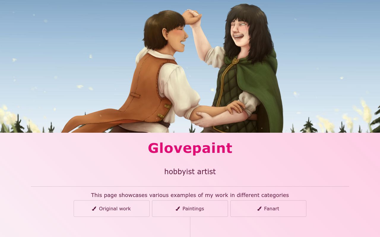 Glovepaint portfolio